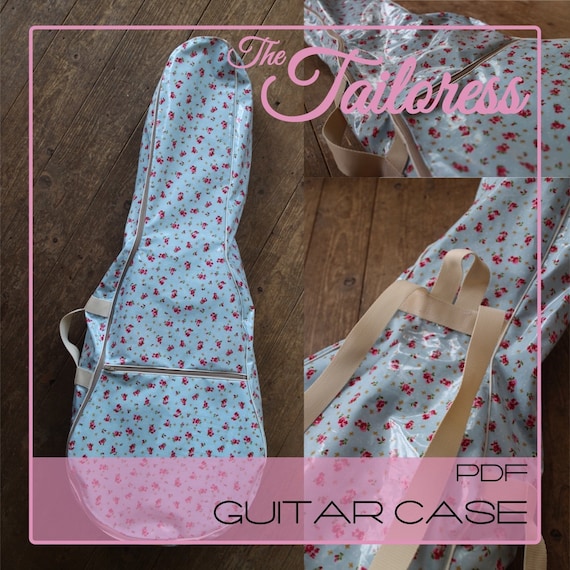 Guitar Case PDF Sewing Pattern Guitar Pdf Sewing Patterns | Etsy UK
