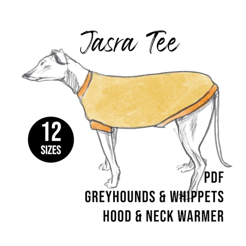 Whippet Dog Coat Pattern - Etsy