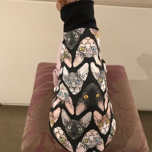 Cat Sweater for Cats PDF Sewing Pattern, Cat Sewing Pattern PDF Cat ...