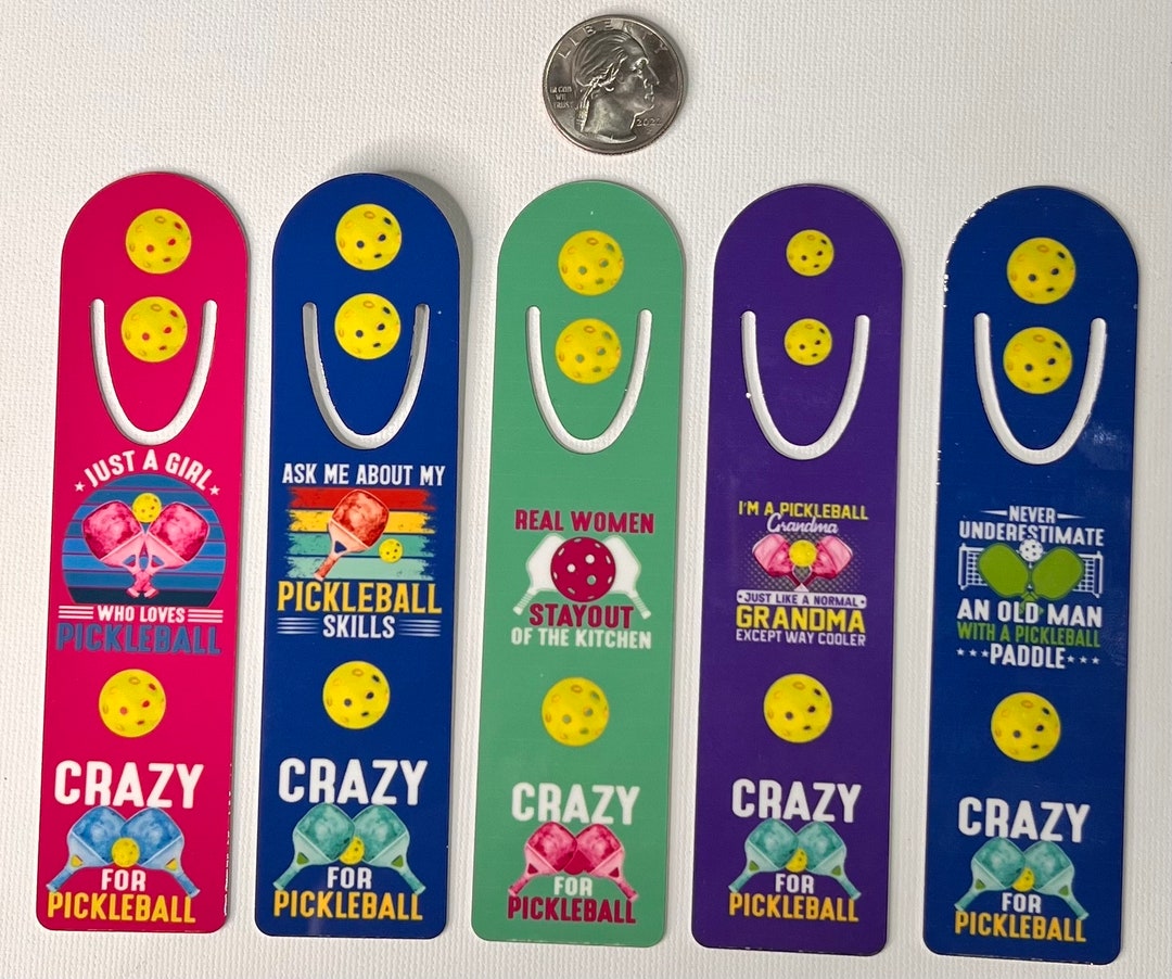 PICKLEBALL BOOKMARK - Etsy