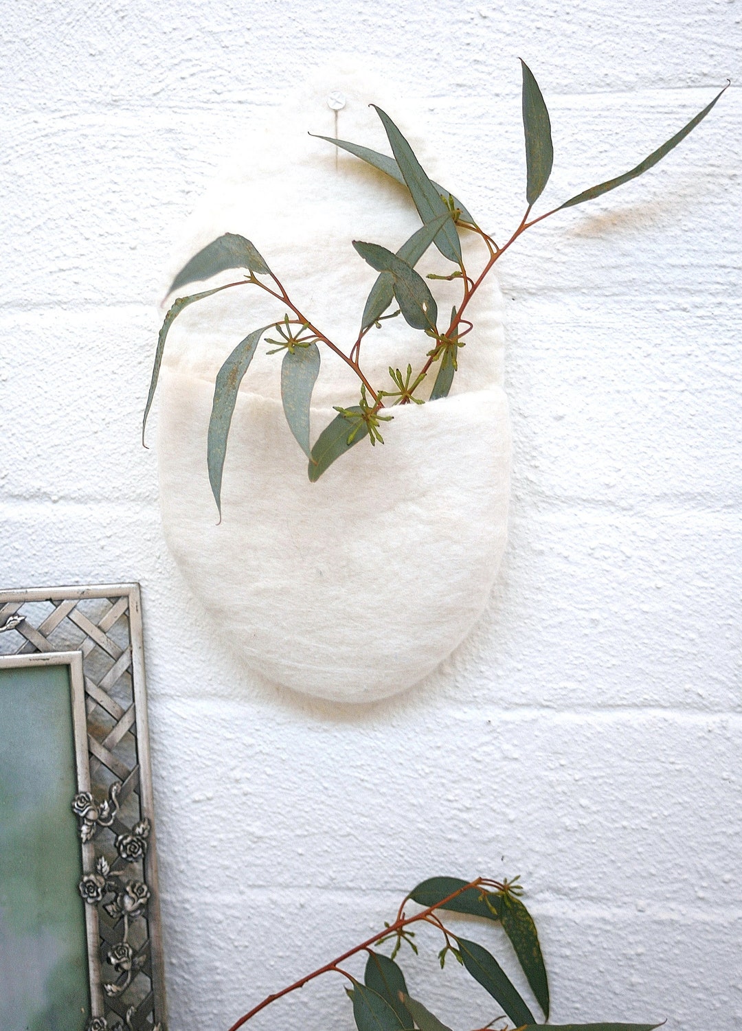 Felted Wall Pocket Tutorial, DIY Wool Roving Storage (PDF Pattern) - Etsy