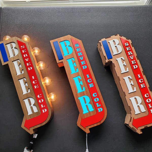 Beer Sign - Etsy