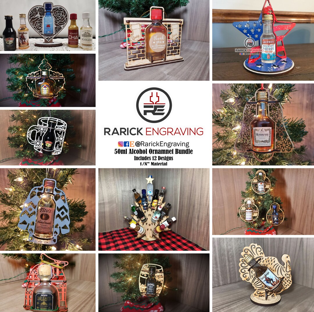 Alcohol Mini Shooter File Bundle (12) Files - Etsy