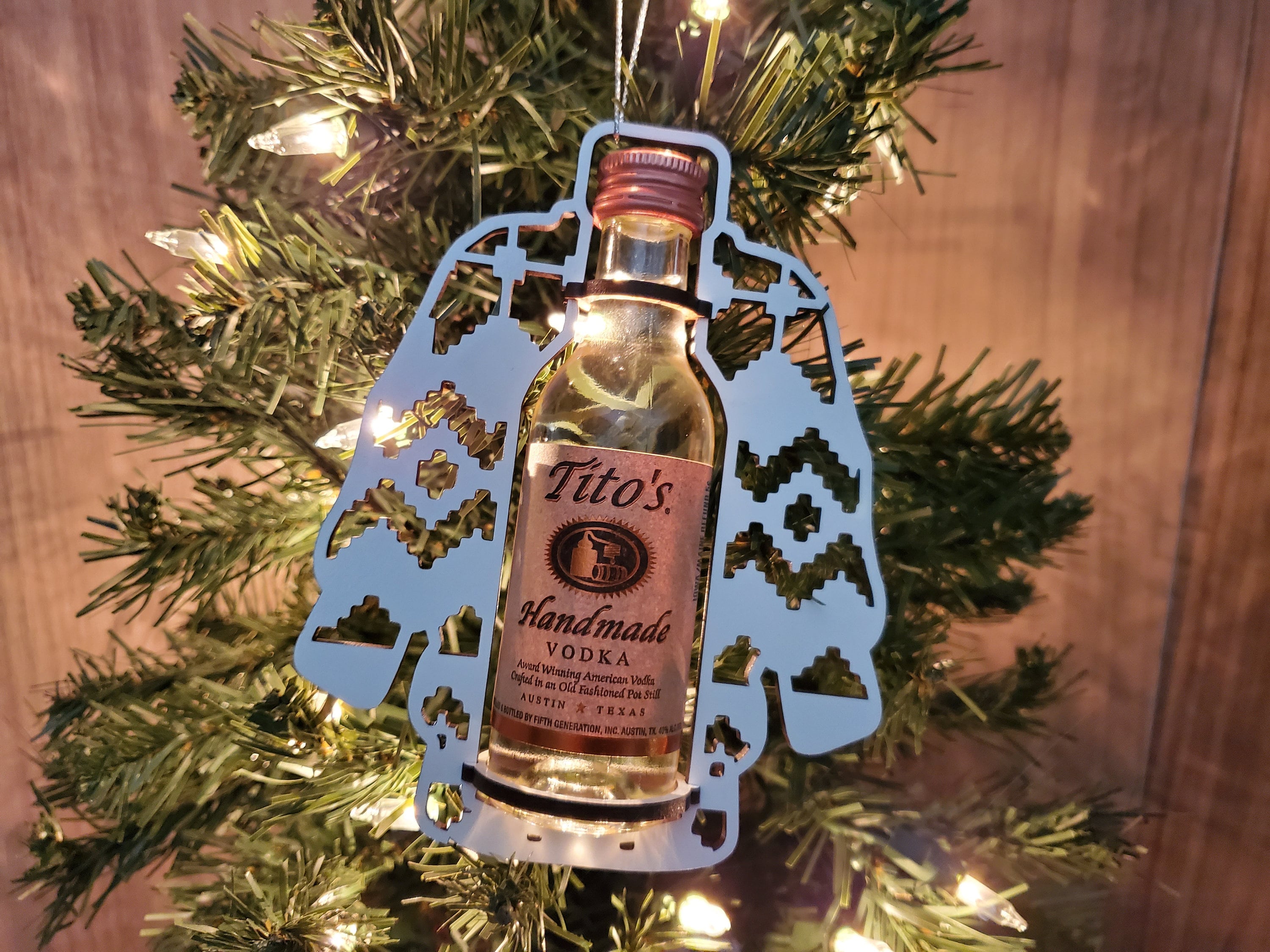 Tito's Ugly Sweater Christmas Mini Shooter Ornament File | Etsy