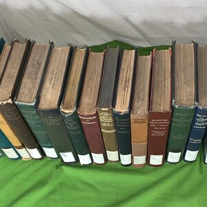 Antique EDUCATION Book Collection Library Lot of 25 1855 to 1957 ...