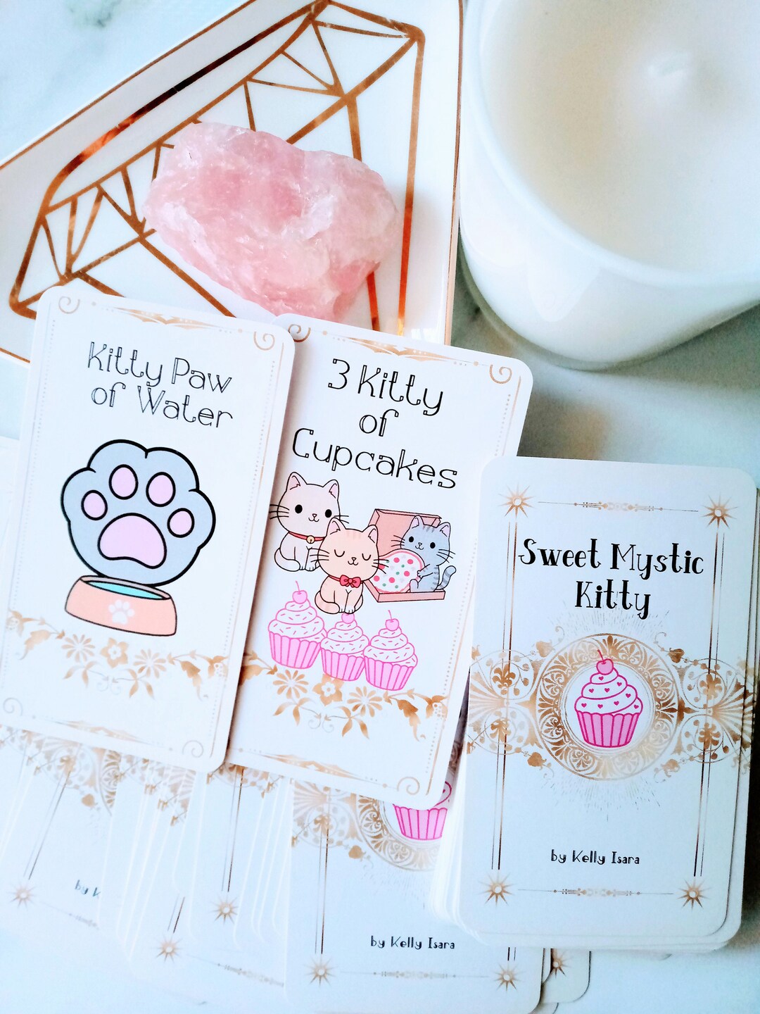 Sweet Mystic Kitty Tarot - Etsy