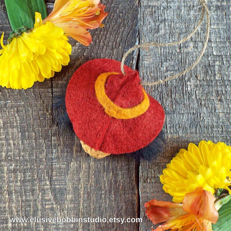 OOAK Apple Head / Halloween Applehead Hanging Ornament / Fall - Etsy