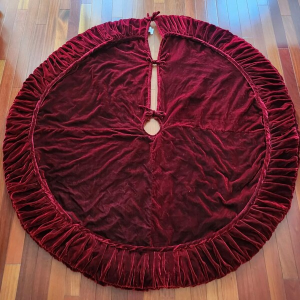 Ruffle Tree Skirt - Etsy