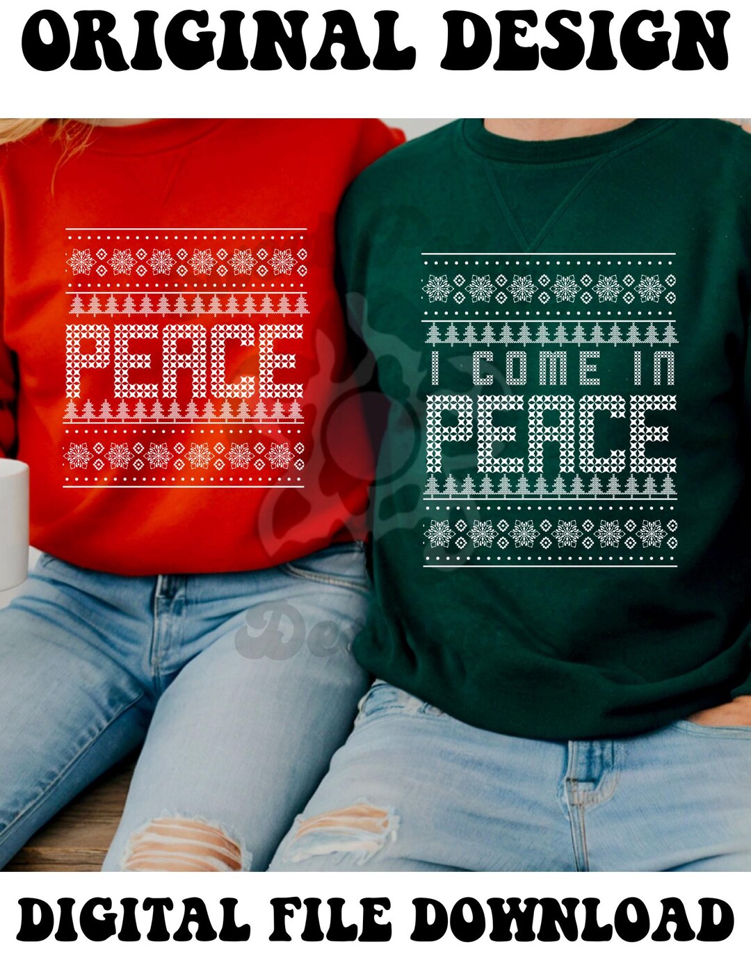 I Come in Peace SVG PNG Color & White - Etsy