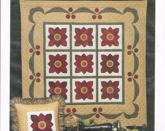 Flower quilt pattern | Etsy