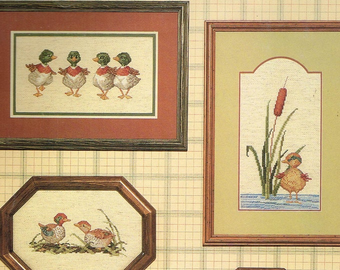 Mallard Ducklings Cross Stitch Patterns the Ducklings by Carolyn Shores ...