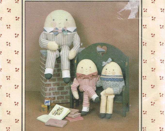 Humpty Dumpty Doll Sewing Pattern Country Doll Sewing - Etsy