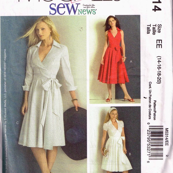 Wrap Dress Pattern - Etsy