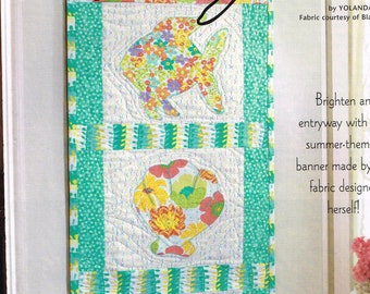 Fish quilt pattern | Etsy