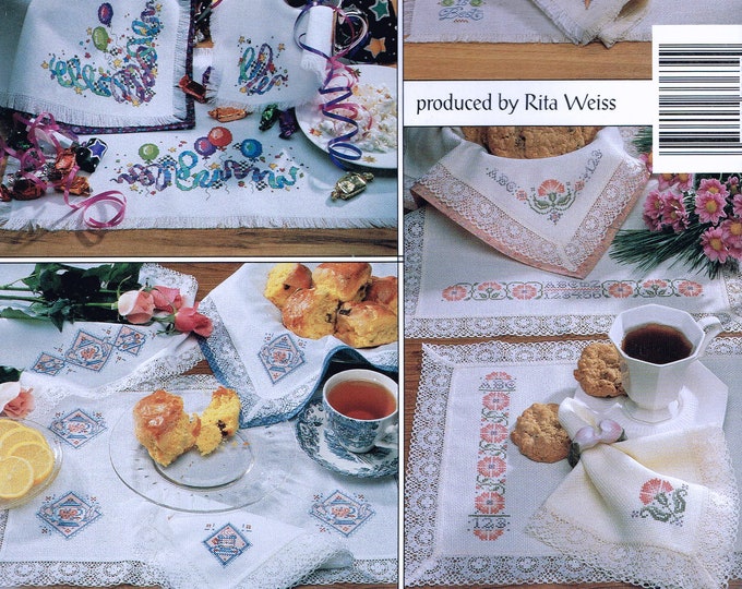 Bread Cloths Cross Stitch Pattern Bread Cover & Napkin Cross - Etsy