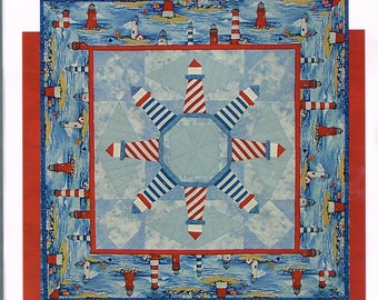 Lighthouse quilt | Etsy
