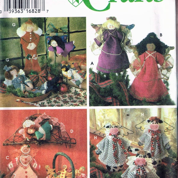 Country Angel Tree Topper Pattern - Etsy