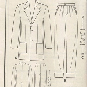 Size 46-52 Mens Retro Gangster Suit or Retro Tuxedo Sewing Pattern ...