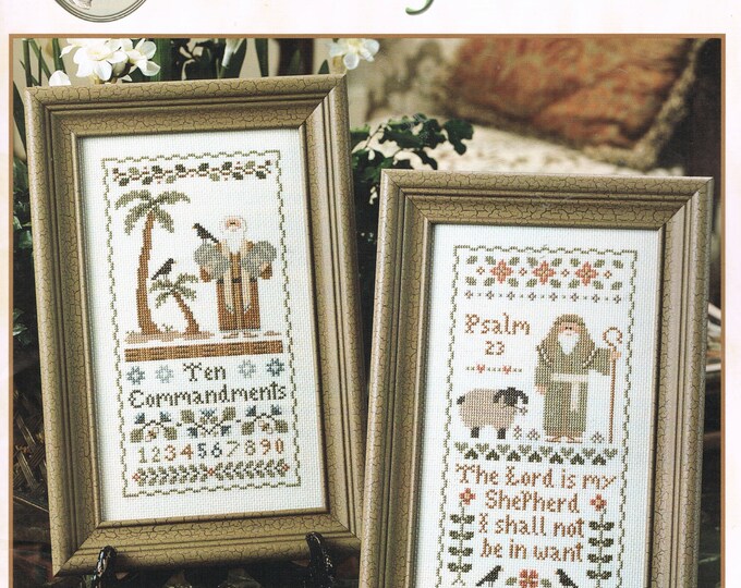 CROSS STITCH PATTERN Beloved Bible Stories Sampler Patterns Ten ...