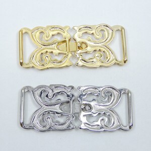 3/4" Filigree 2 Piece Interlocking Buckle for Elastic Webbing - Etsy