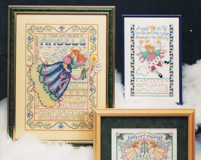 CCS- Angel Samplers Cross Stitch Charts - American School of Needlework ...