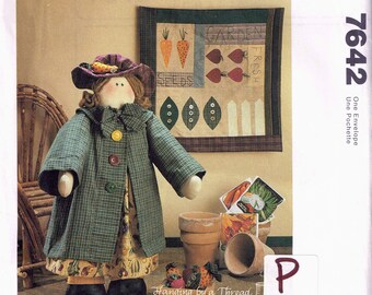 Country Doll Pattern - Etsy