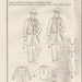 Size 46-52 Mens Western Shirt or Vest & Coat Sewing Pattern ...