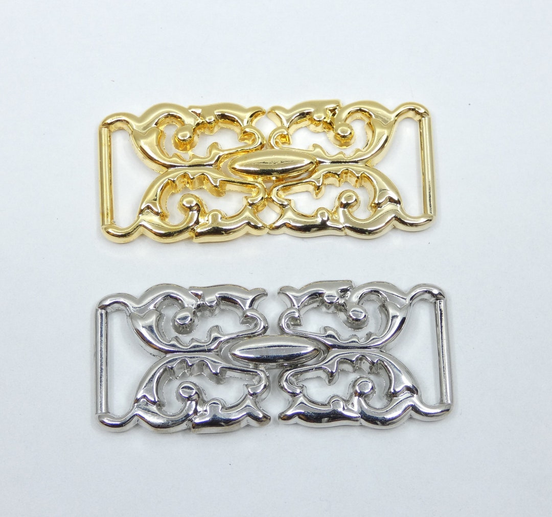 3/4" Filigree 2 Piece Interlocking Buckle for Elastic Webbing - Etsy