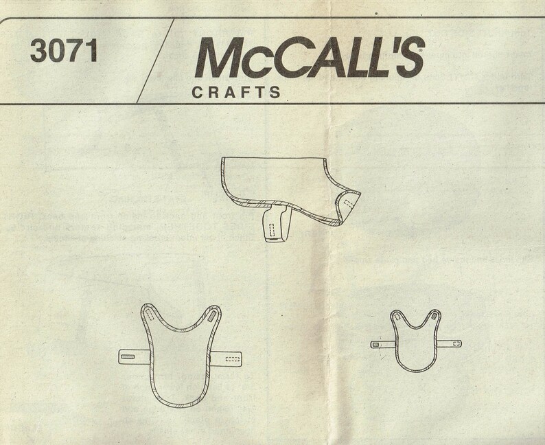 Round Pet Bed or Dog Coat Sewing Pattern - Mccalls 3071 - Etsy