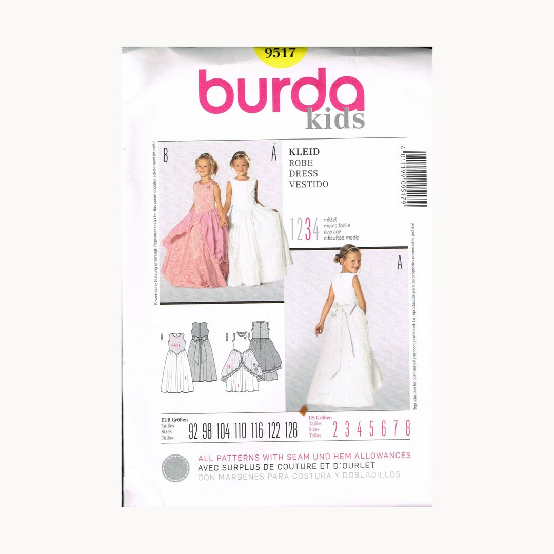 Size 2-8 Girls Special Occasion Sleeveless Basque Waist Floor Length ...