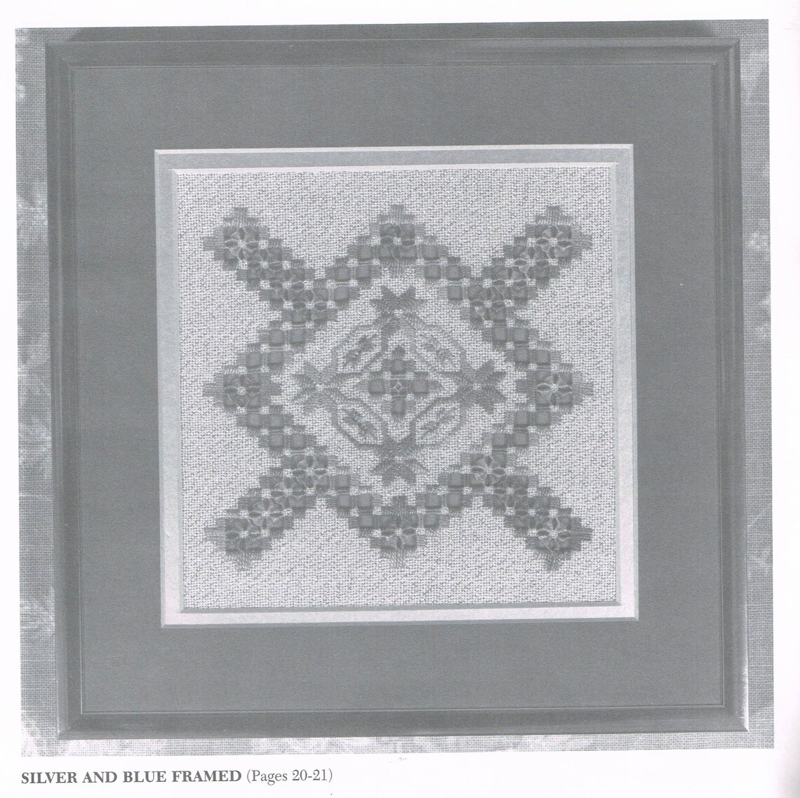 Hardanger Doily Cross Stitch Patterns Danish Embroidery | Etsy