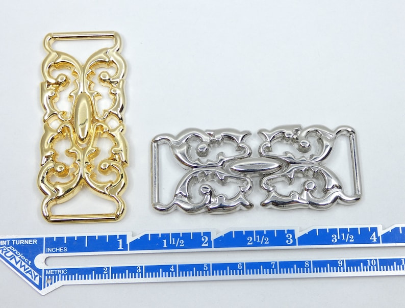 3/4" Filigree 2 Piece Interlocking Buckle for Elastic Webbing - Etsy