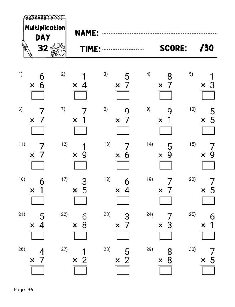 1st 2nd Grade Math Worksheets Bundle | Addition Subtraction ...