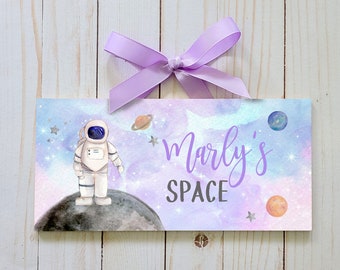 Space Door Sign - Etsy