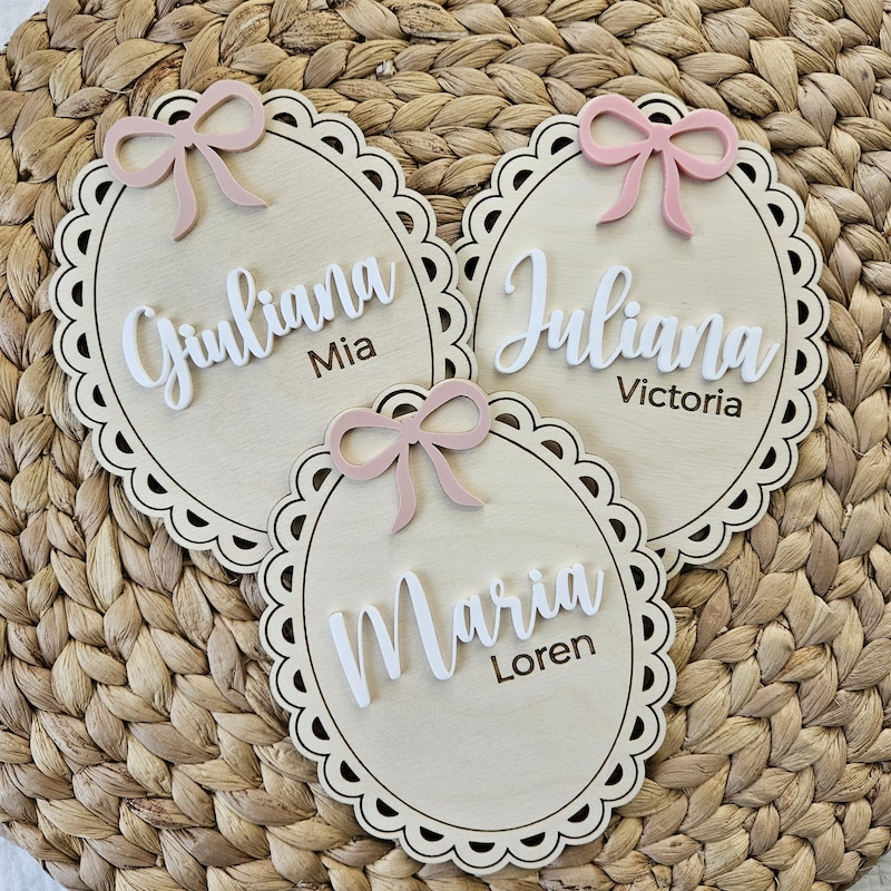 Wood Signs With Bows - Etsy