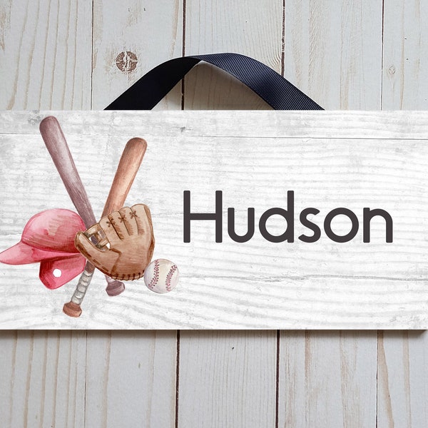 Baseball Name Sign - Etsy