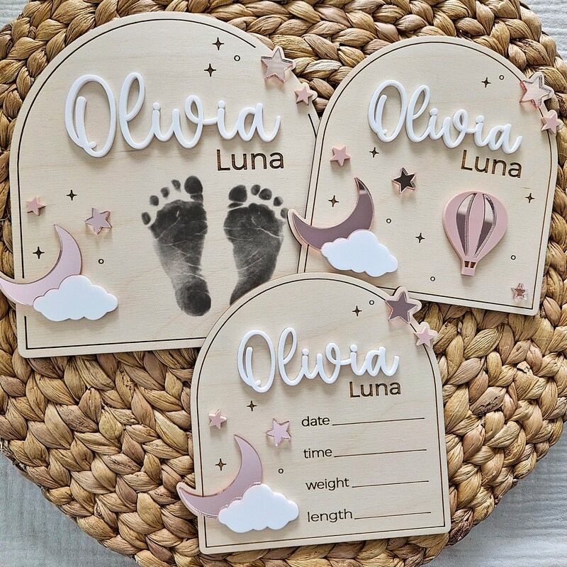 Baby Name Sign - Etsy