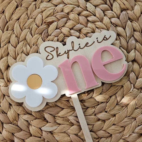 Daisy Cake Topper - Etsy