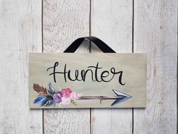 Personalized Arrows Name Sign Boho arrow room decor arrow | Etsy