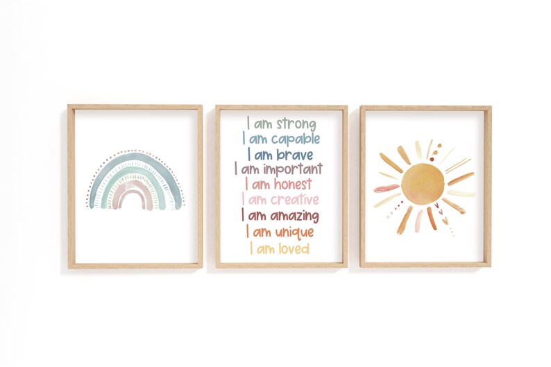 Printable Affirmations for Kids | Positive Affirmations With Sunshine ...