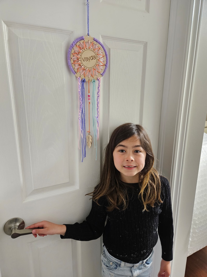 Personalized Dream Catcher Craft Kit for Kids | Cute Craft for Kids ...