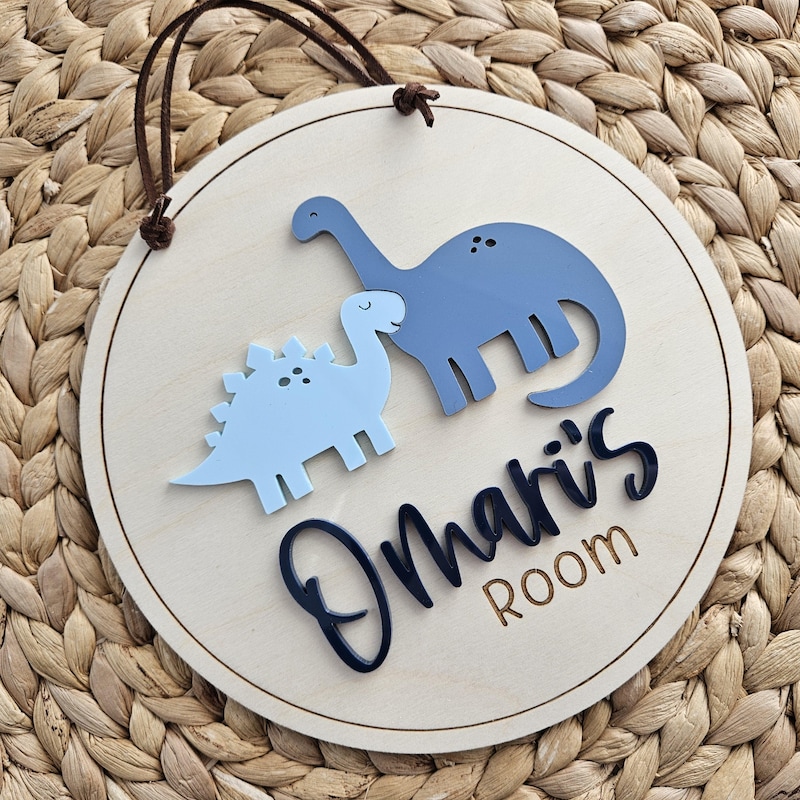 Dinosaur Name Sign - Etsy