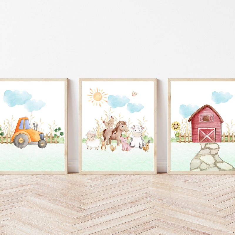 Farm Prints - Etsy
