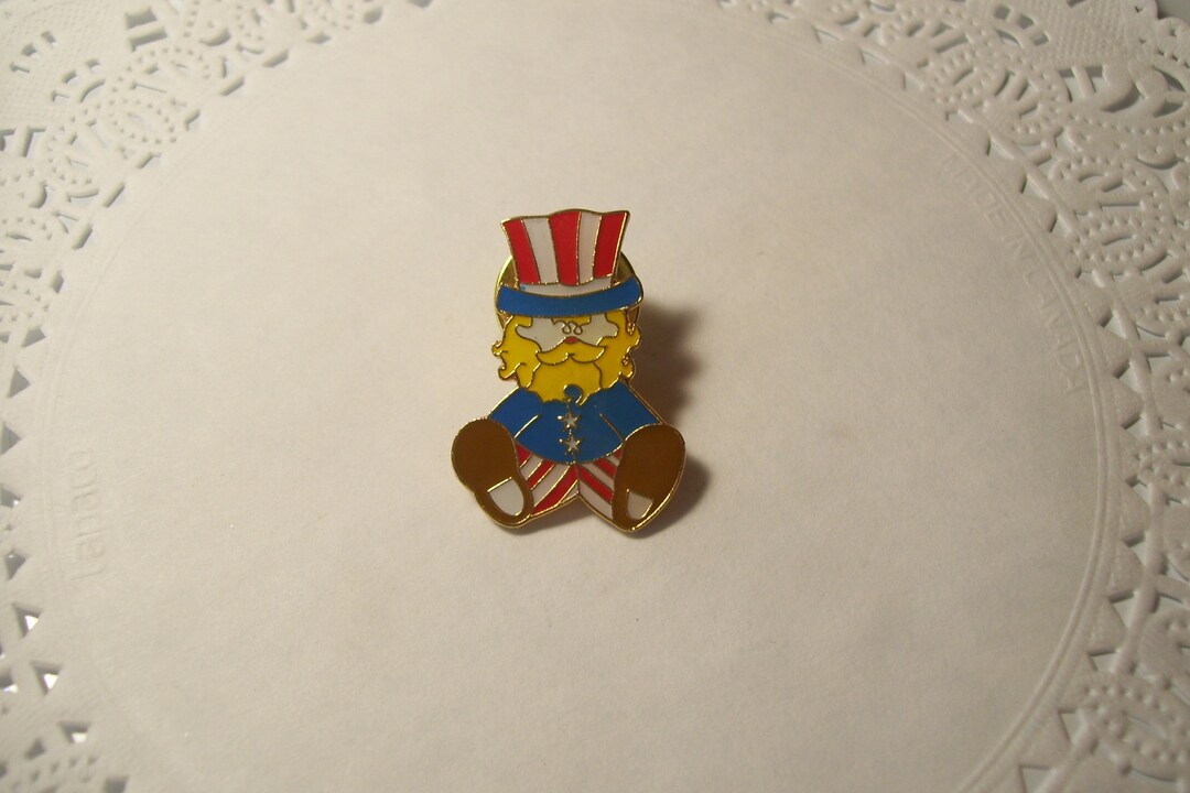 Uncle Sam Pin - Patriotic Pin - Patriotic Jewelry - Uncle Sam Jewelry ...