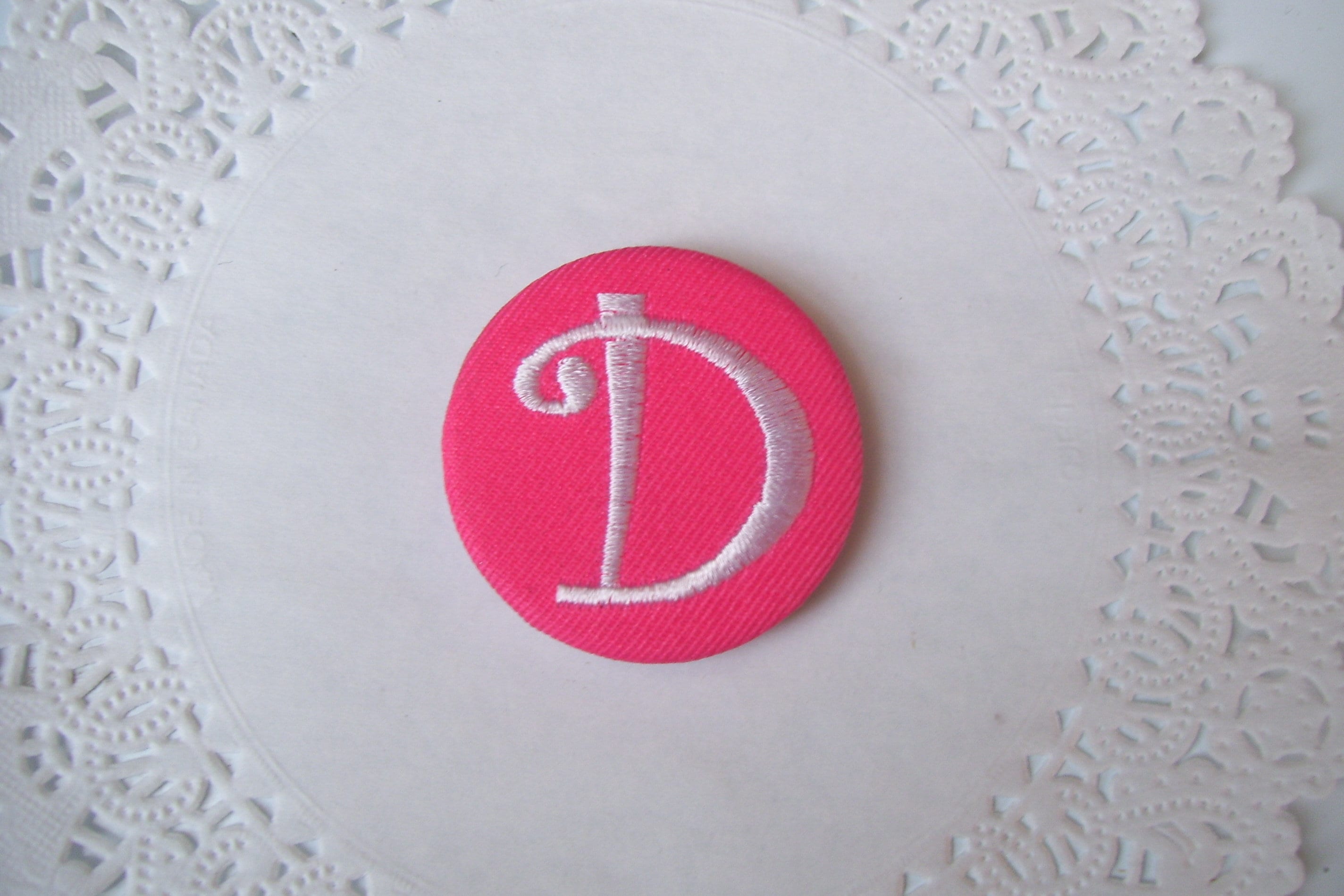 D Monogram Magnet Monogram Magnet Repurposed Jewelry - Etsy