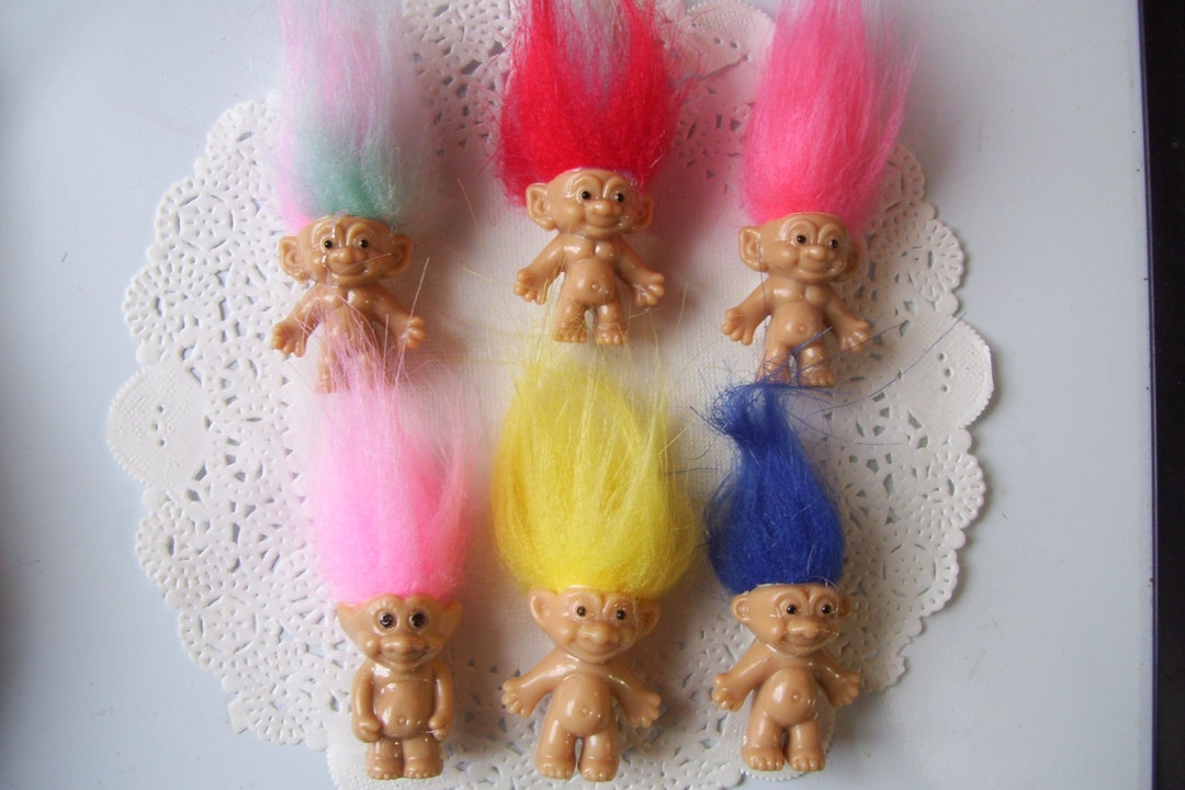 Troll Magnet Mini Troll Magnet - Etsy