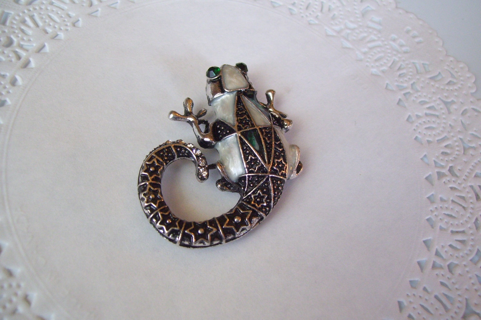 Lizard Magnet Repurposed Jewelry Gecko Magnet Desert - Etsy