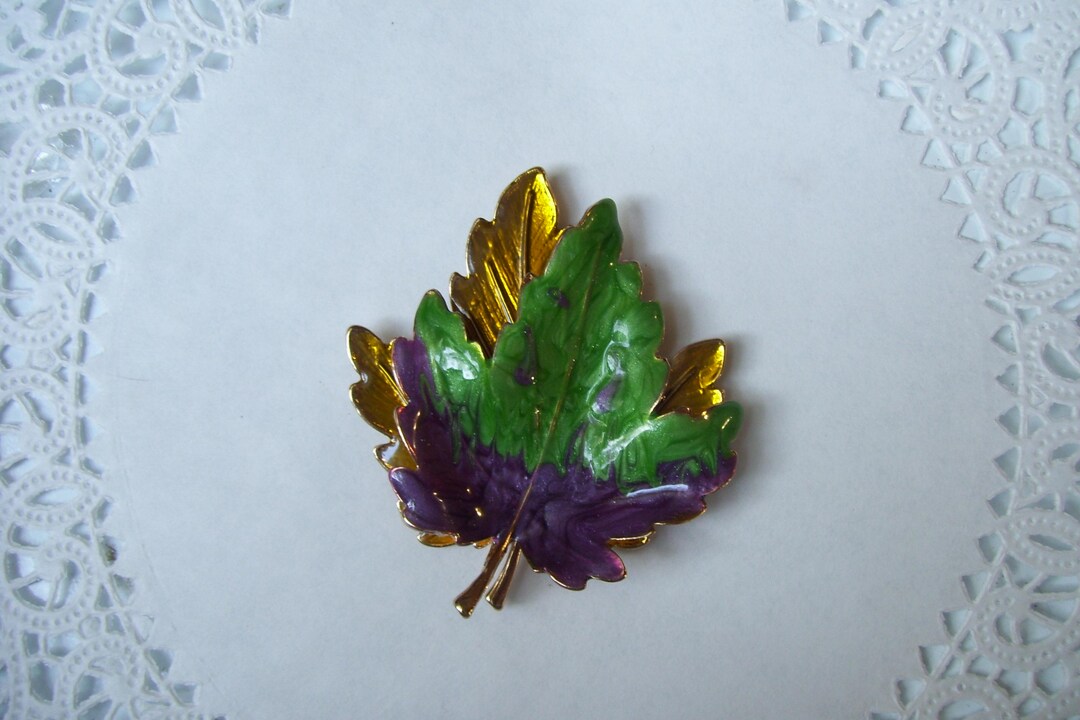 Leaf Magnet - Fall Magnet - Fall Leaf Magnet - Fall Decor - Repurposed ...