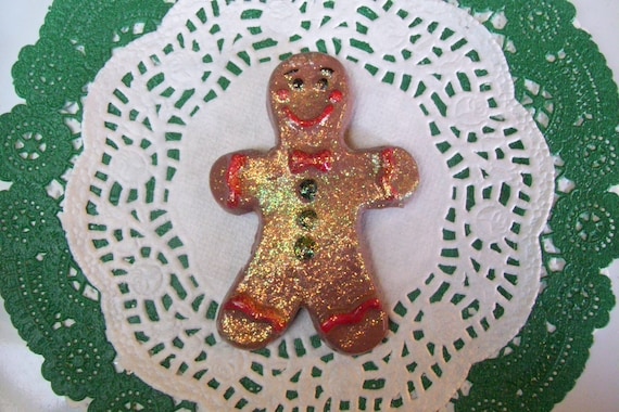 Gingerbread Man Magnet Christmas Magnet Christmas Decor - Etsy