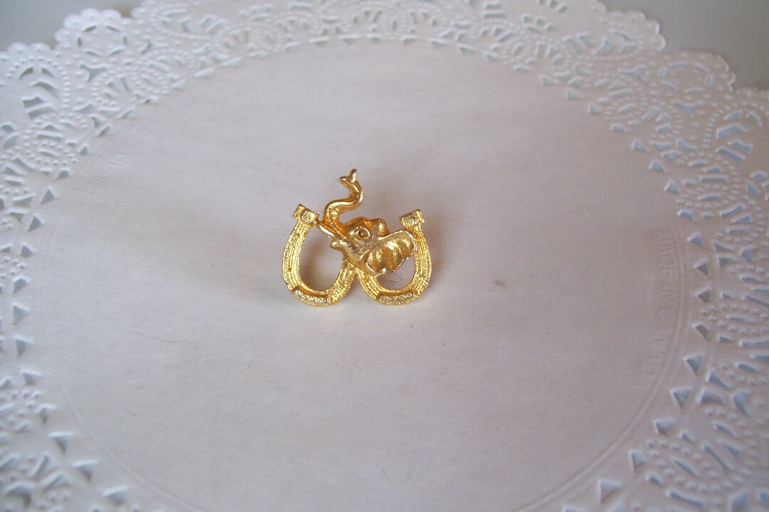 Elephant Pin - GOP Elephant Pin - Political Jewelry - Republican ...